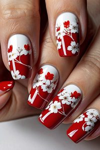 Classic Cherry Nails for Valentine's Day - Benjamin Franklin Press