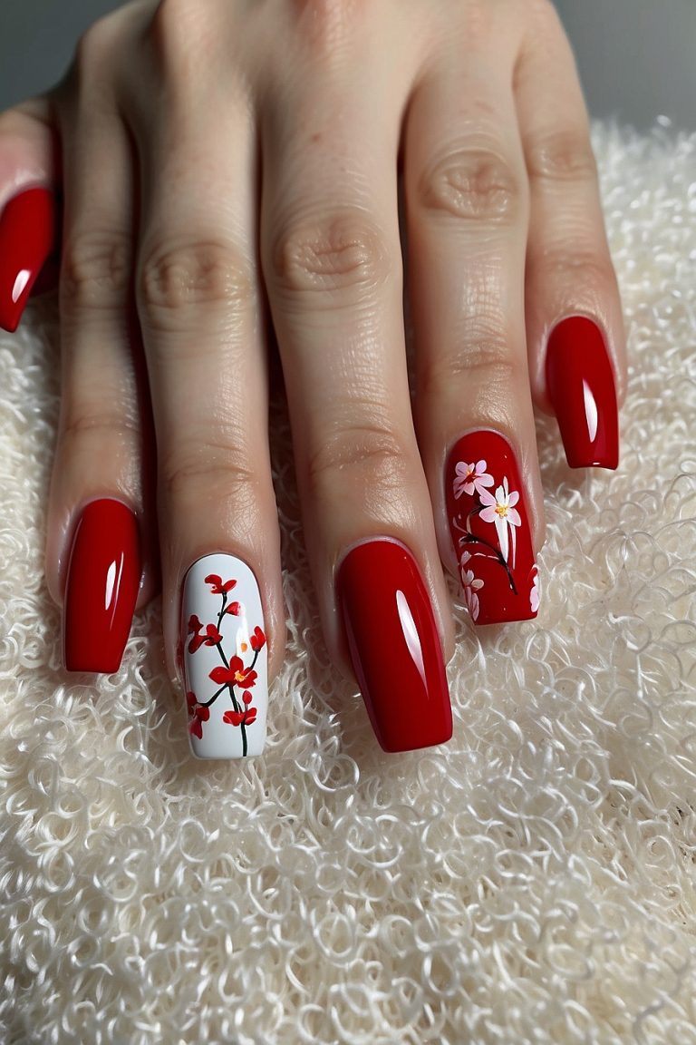 Classic Cherry Nails for Valentine's Day - Benjamin Franklin Press