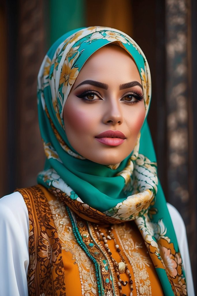 Top 10 Colorful Hijab Styles for Your Ramadan Outfit - Benjamin ...