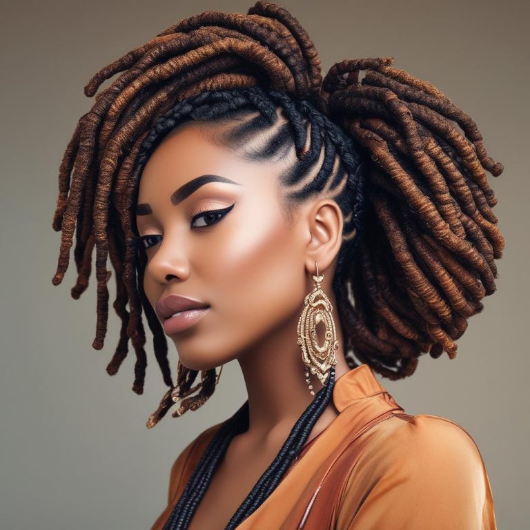 5 Flat Twist Loc Styles for Natural Hair - Benjamin Franklin Press