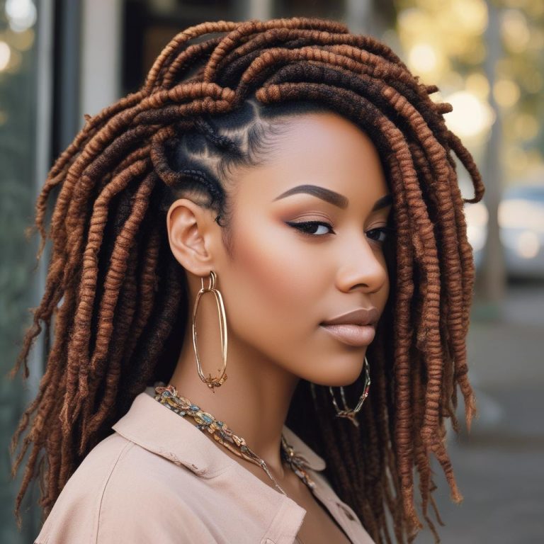 5 Flat Twist Loc Styles for Natural Hair - Benjamin Franklin Press